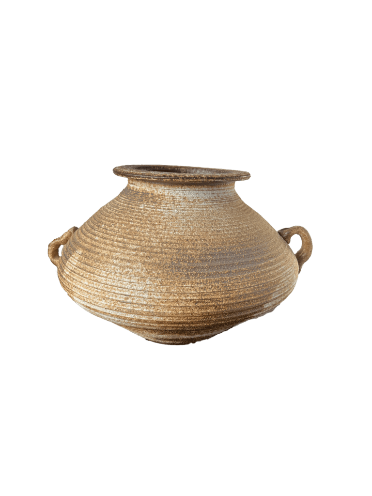 CERAMIC VASE WITH HANDLE - Dunn's