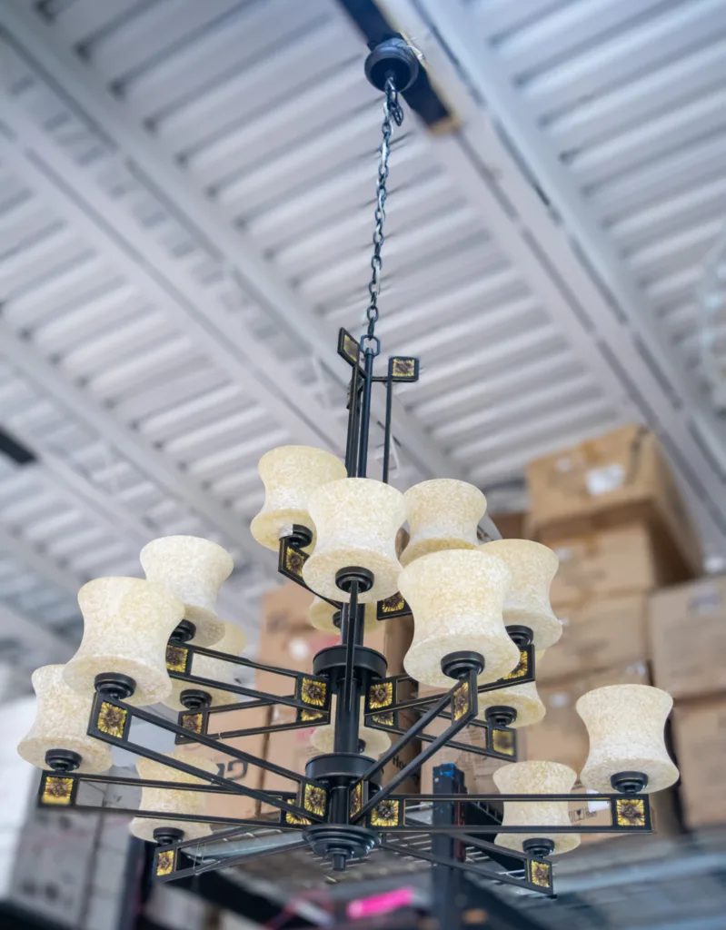 CONTEMPORARY MULTI-TIER CHANDELIER - Dunn's