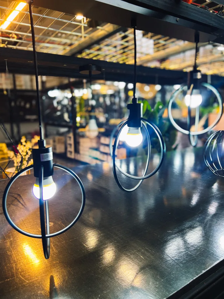 Hanging Lamp Set of 3 Matte Black - Dunn's